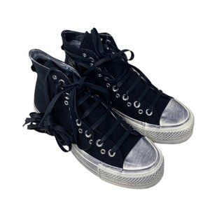 Converse | Shoes | Converse Chuck Taylor Lift Platform Punk Black ...